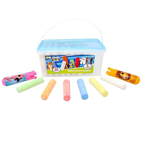 Washable Sidewalk Chalk: 160 PCS Set for Outdoor Artistic Fun | Kids Castel