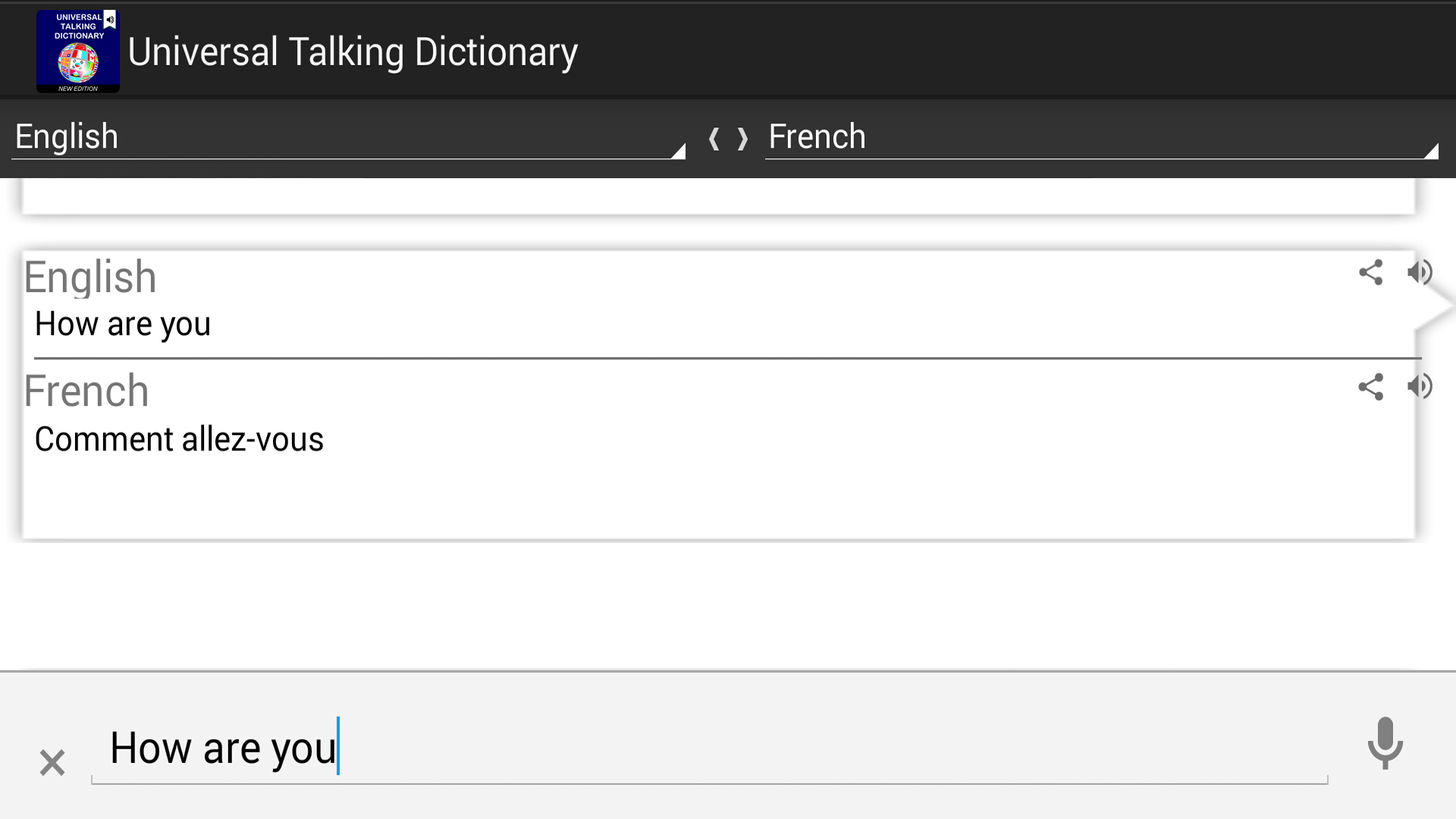 Universal Talking Dictionary - App on Amazon Appstore