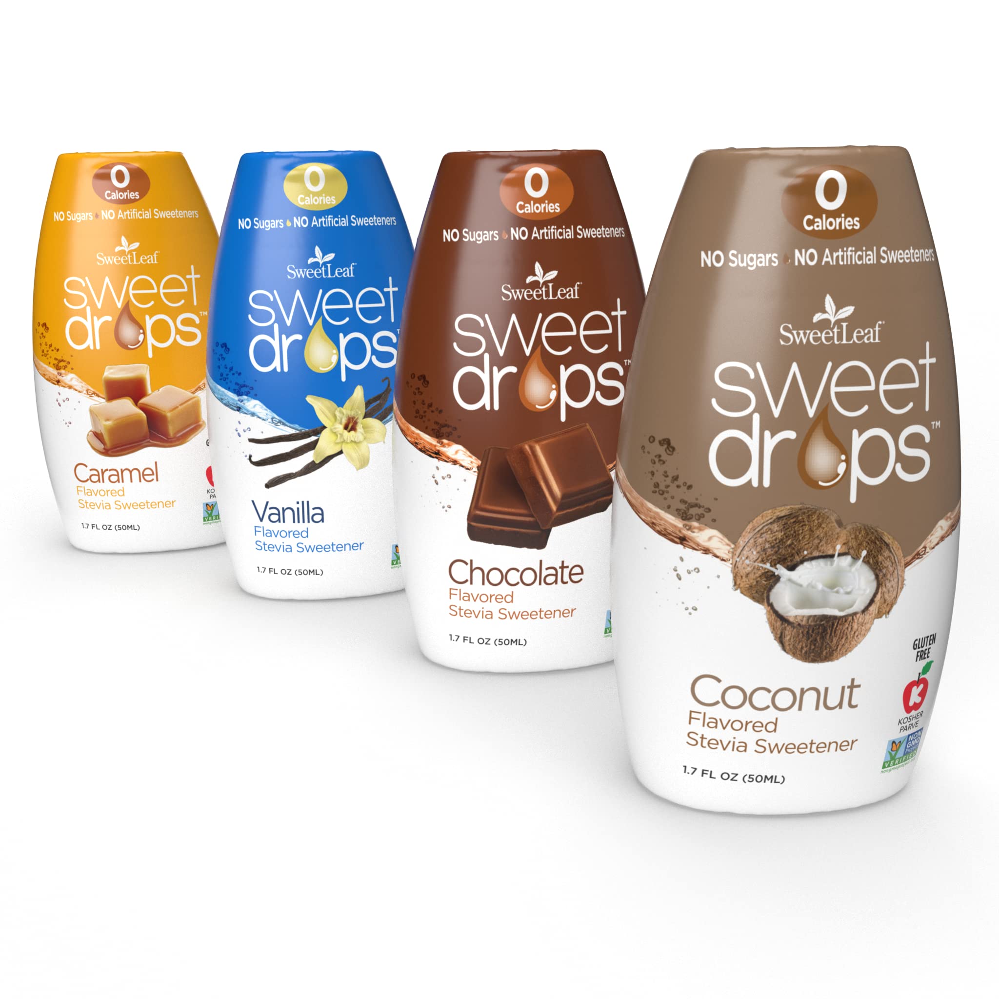 Amazon.com: SweetLeaf Squeezable Sweet Drops Variety Pack (Chocolate ...