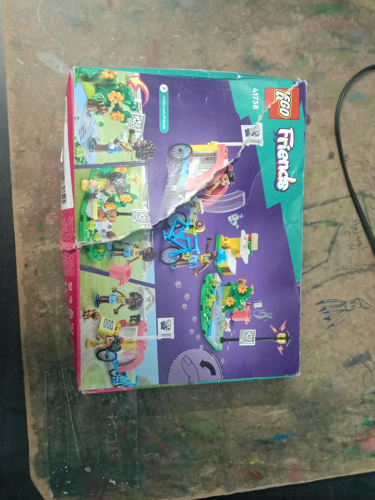 LEGO Friends Dog Rescue Bike 41738 Building Toy Set for Kids Aged 6 ...