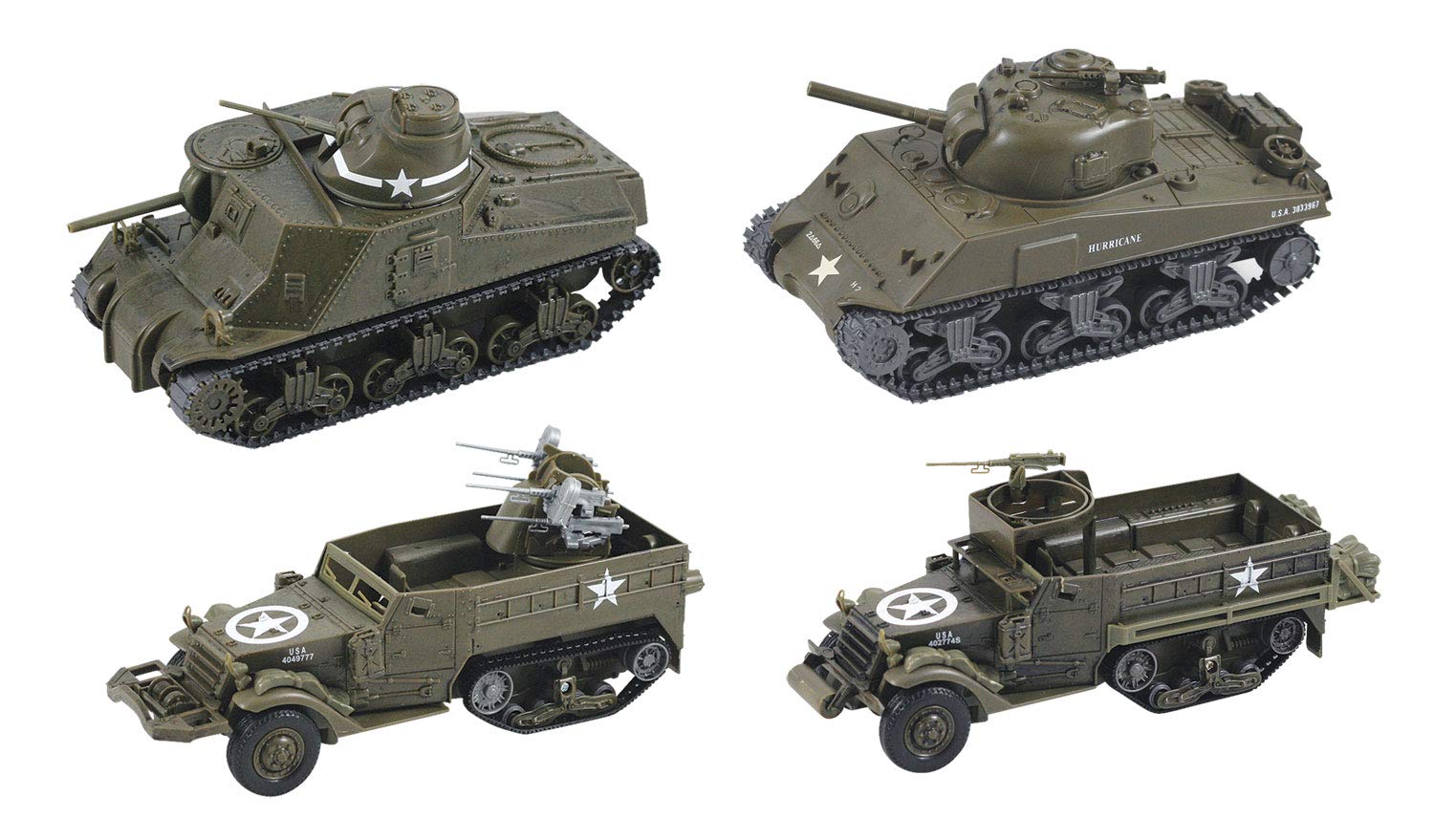 Buy New Ray Classic Tank M3A2 Model Kit (Khaki) Online at Low Prices in ...