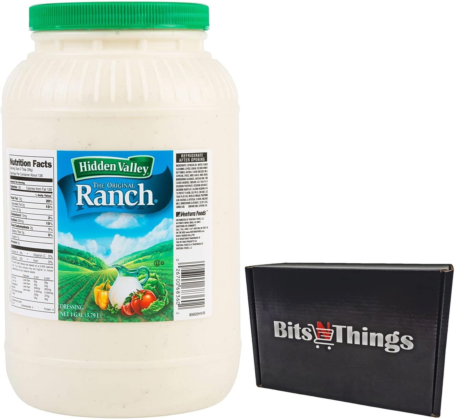 Amazon.com : Hidden Valley 1 Gallon Original Ranch Dressing, Pack of 1 ...