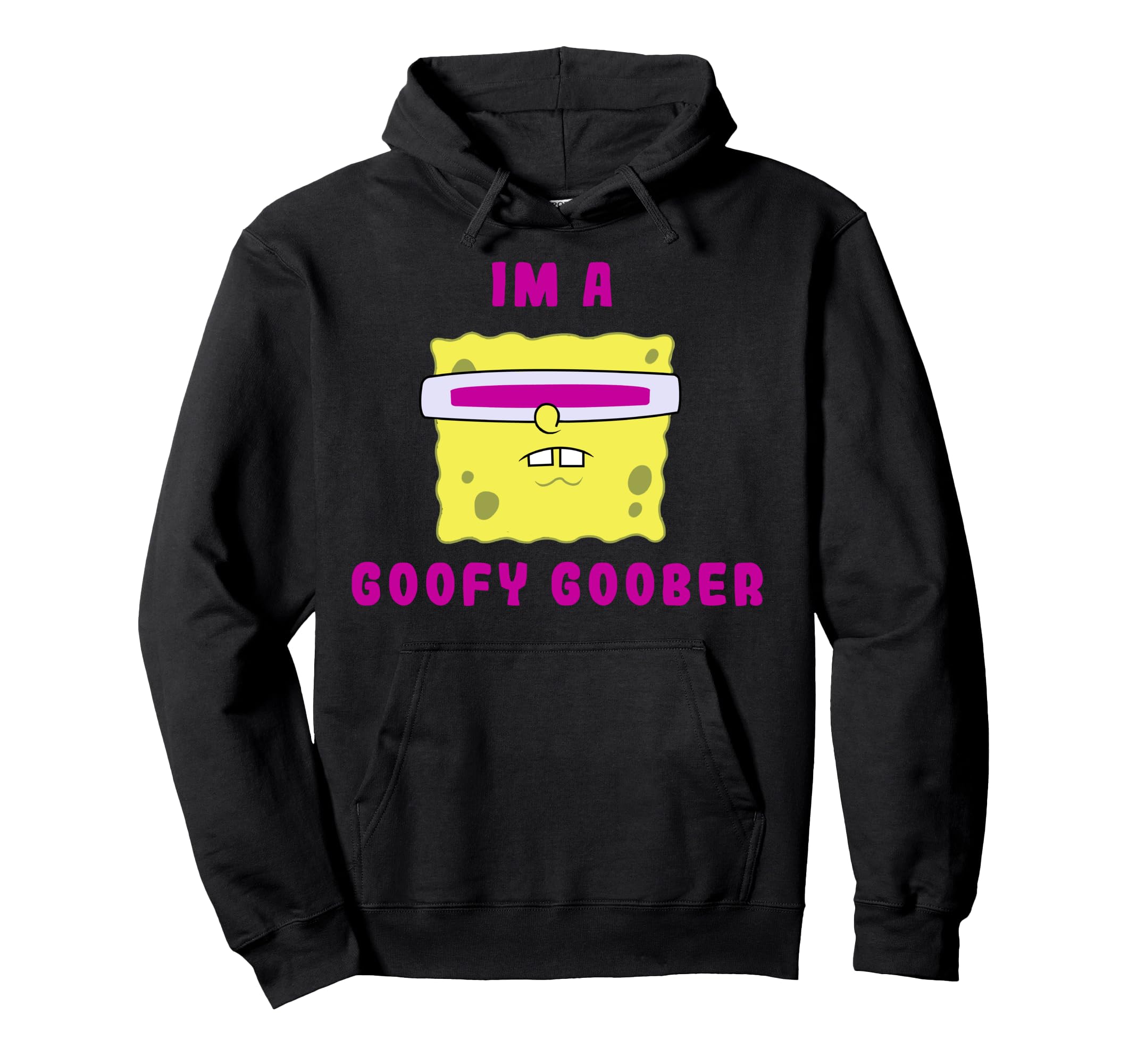 Amazon.com: Spongebob Squarepants I'm A Goofy Goober Portrait Pullover ...