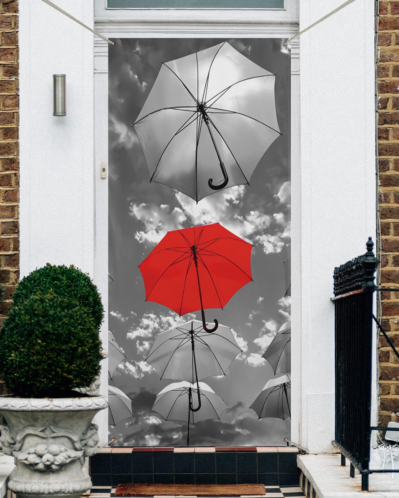 Umbrella Banner Unique Shade Design