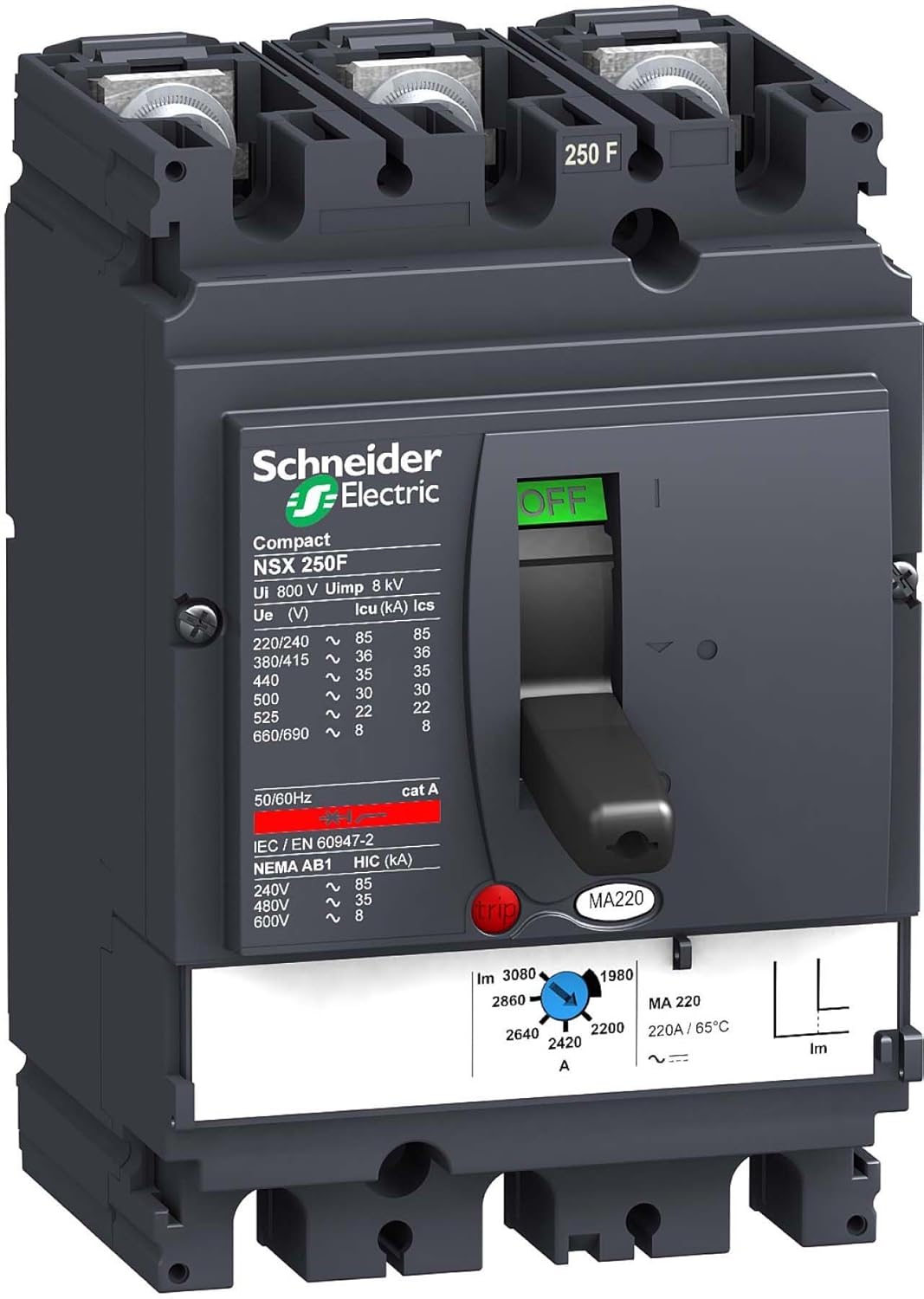 Schneider 3 Pole 220A Mccb-Lv431752 : Amazon.in: Home Improvement