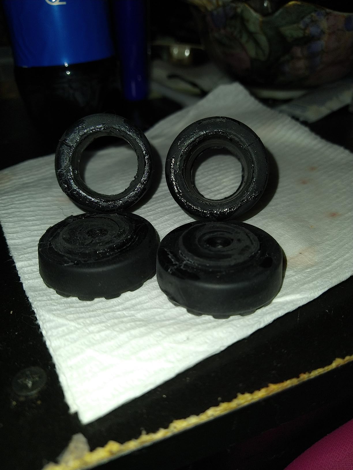 Amazon.com: Cane Tips 7/8 inch Heavy Duty, 2 Pack Walking Cane Tips ...