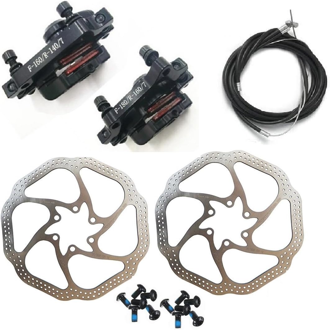 Amazon.com: BlueSunshine Front and Back Disk Brake Kit - 160mm For 80cc ...