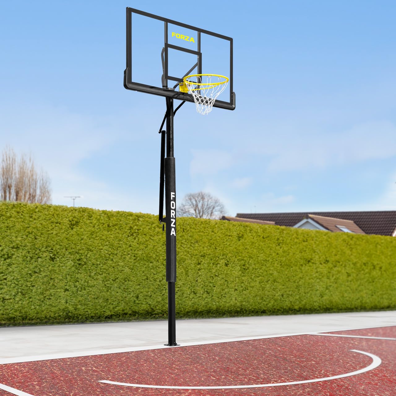 Forza Soccer Equipment FORZA Adjustable Freestanding Netball Posts ...