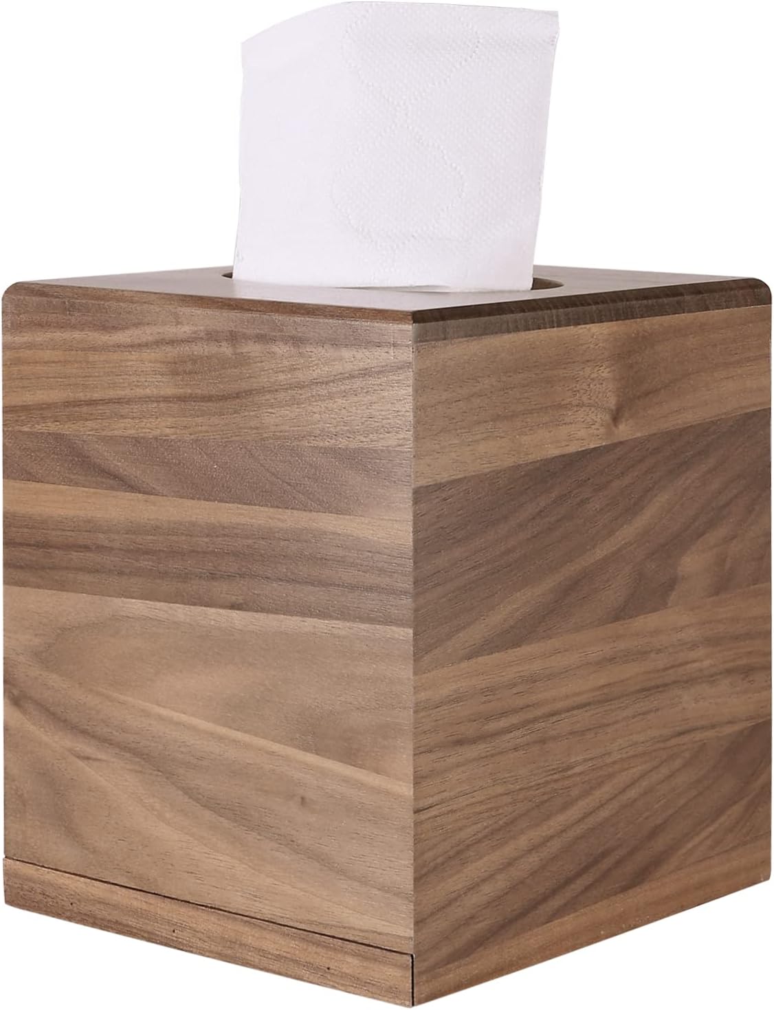 Amazon.com: Ritattas Tissue Box Cover, Walnut Wood Tissue Box Cover ...