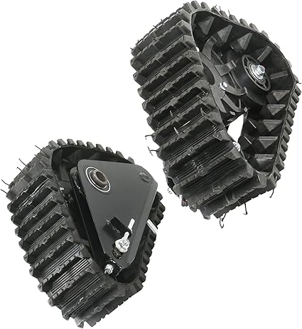 Amazon.com: Pair of 23T Spline Rear ATV Tracks for Go Kart, UTV & Quad ...