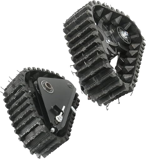 Amazon.com: Pair of 23T Spline Rear ATV Tracks for Go Kart, UTV & Quad ...