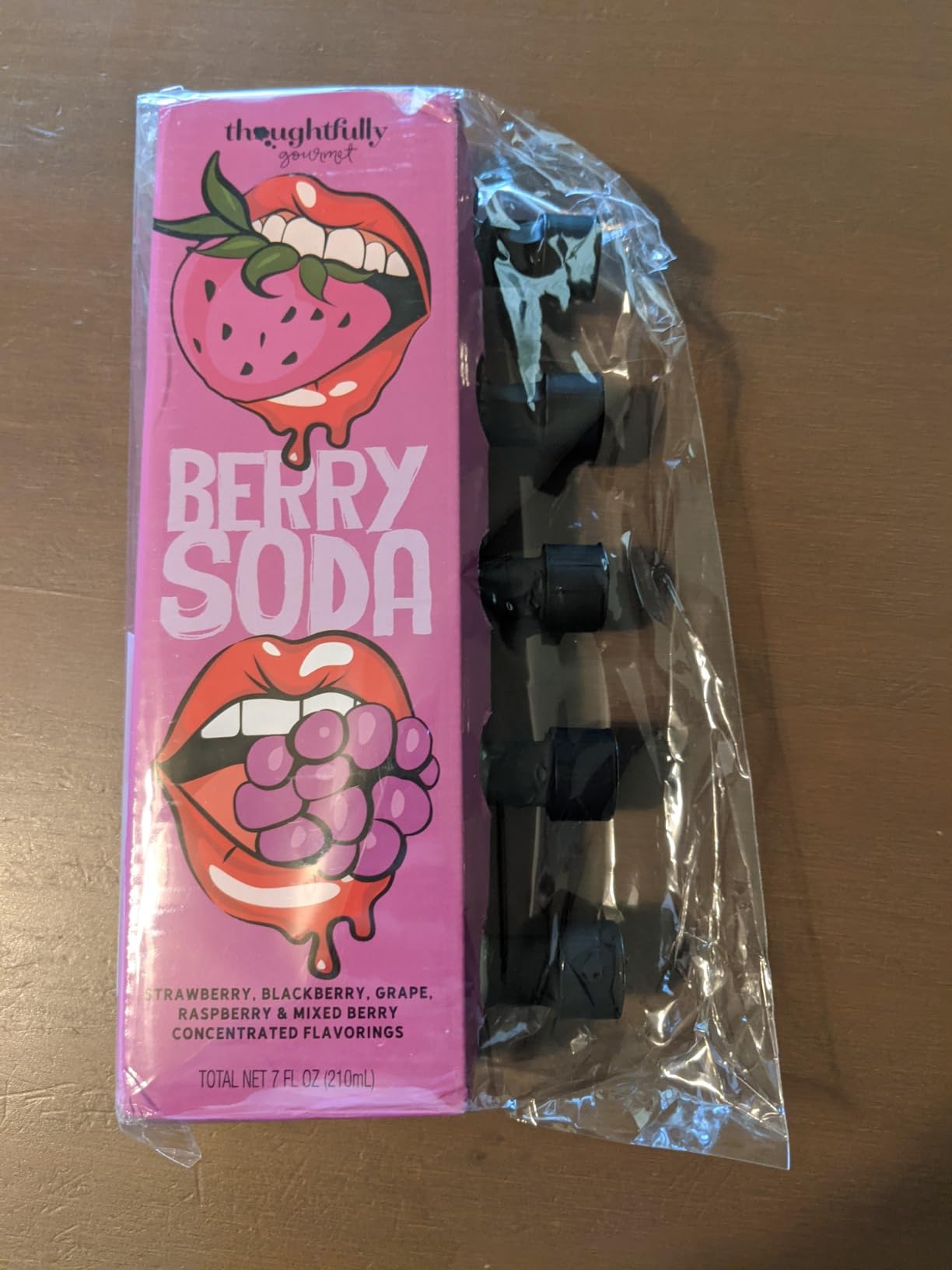 Amazon.com: Thoughtfully Gourmet, Berry Soda Water Flavoring Variety ...