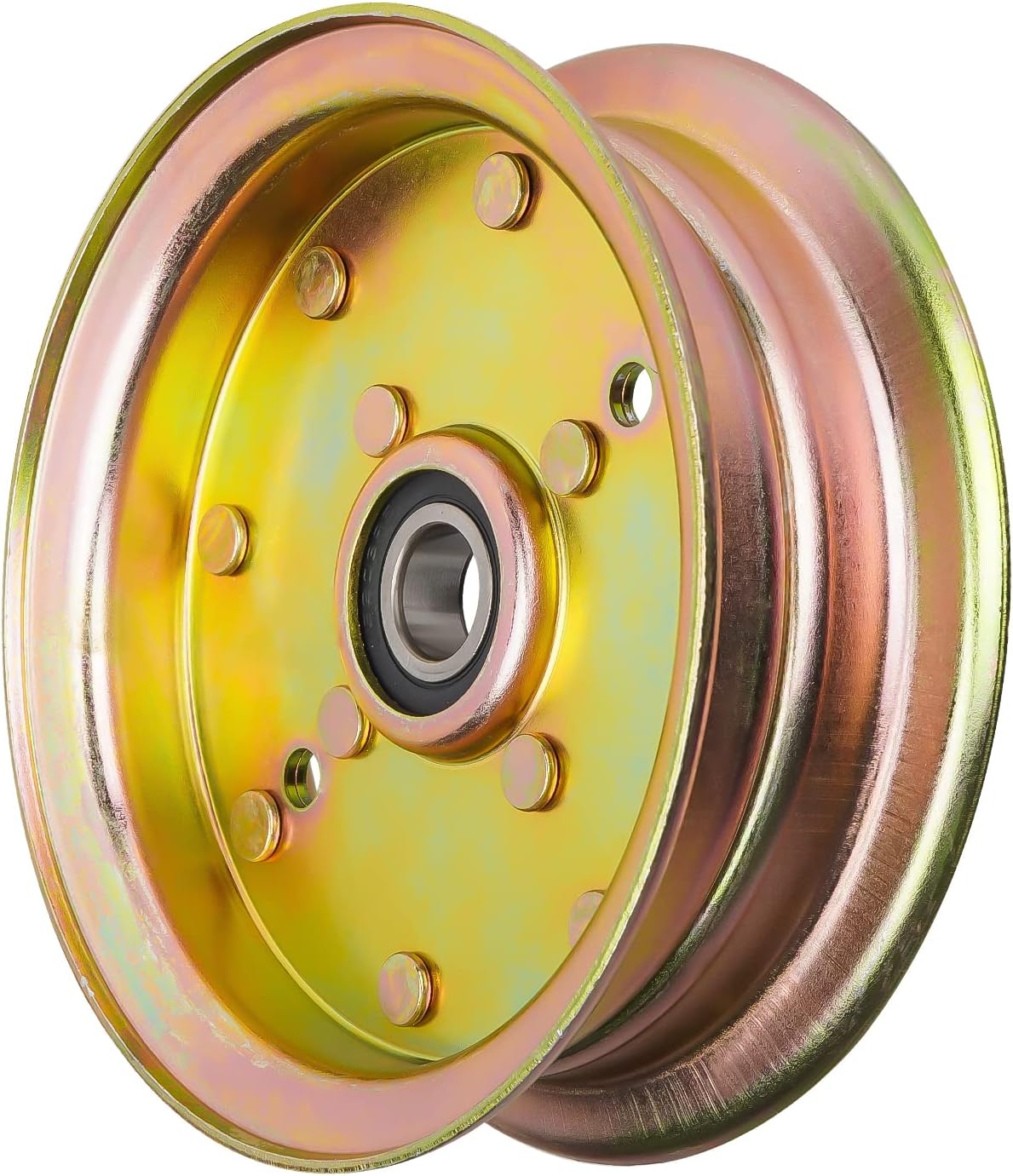 Amazon.com : Flat Idler Pulley for Husqvarna GT 52XLS GTH 52XLS MZT 52 MZ 5424 RZ 5422 RZ 4623 ...