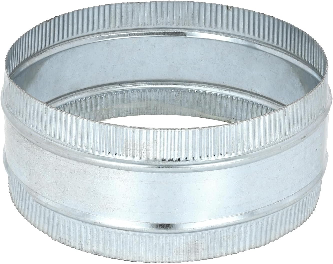 PATIKIL 10 Inch Duct Connector Coupling, Galvanized Steel Straight ...