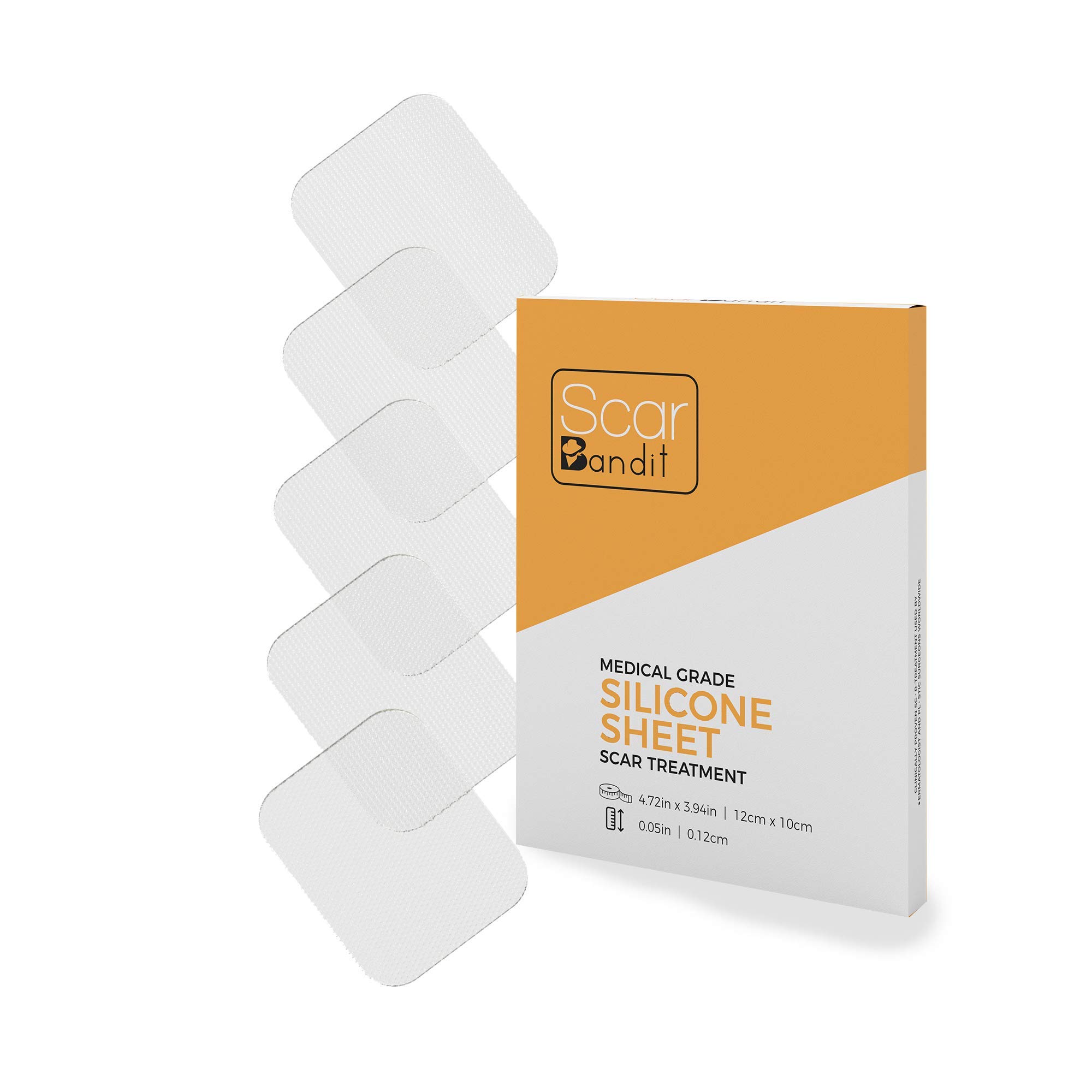 Buy bandit Silicone Sheet - Medical Grade Healing & Flattening Patch ...