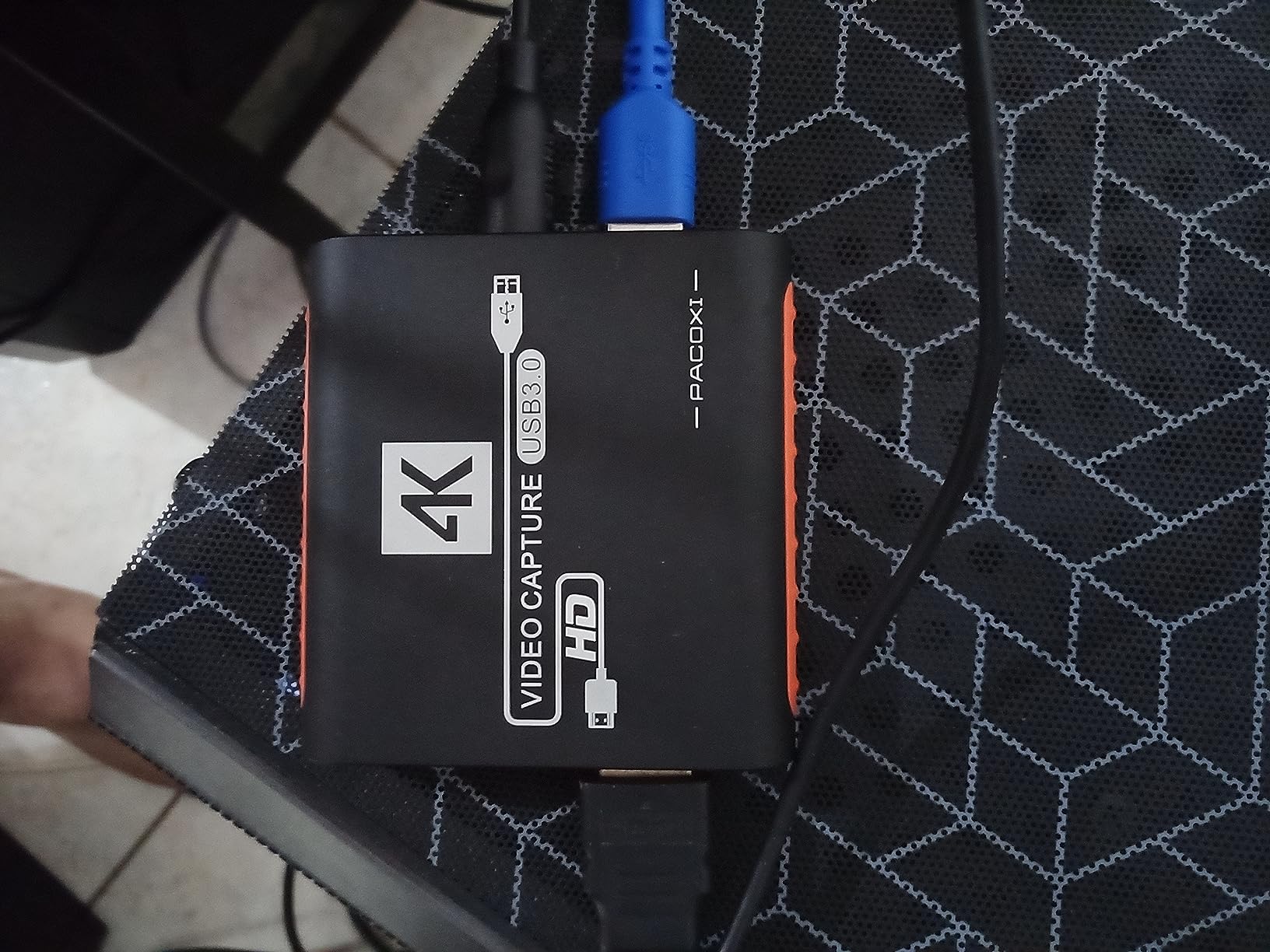 Capturadora de Video con 4K Pass-Through, USB3.0 1080P 60FPS HDMI Video ...