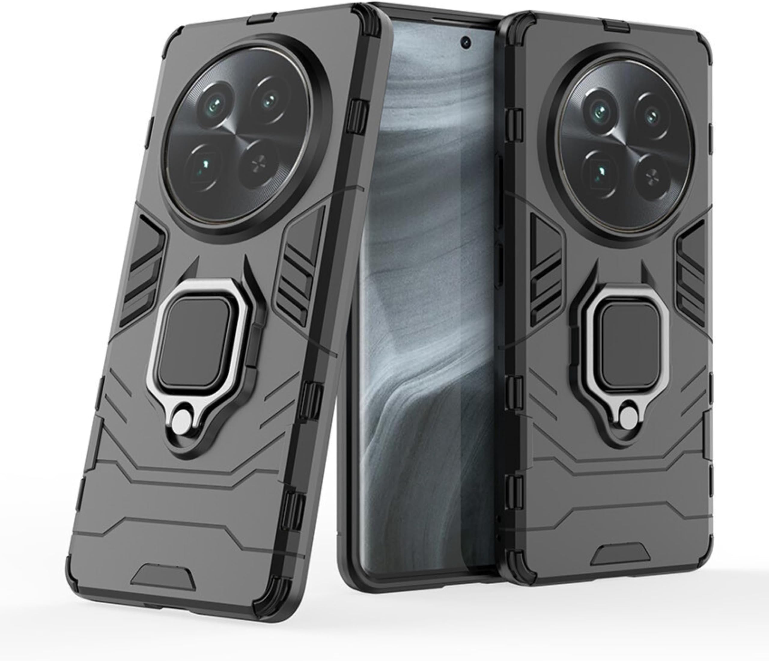 Spazy Case® Realme 12x 5G Back Cover | Dual Layer Armor Defender Full ...