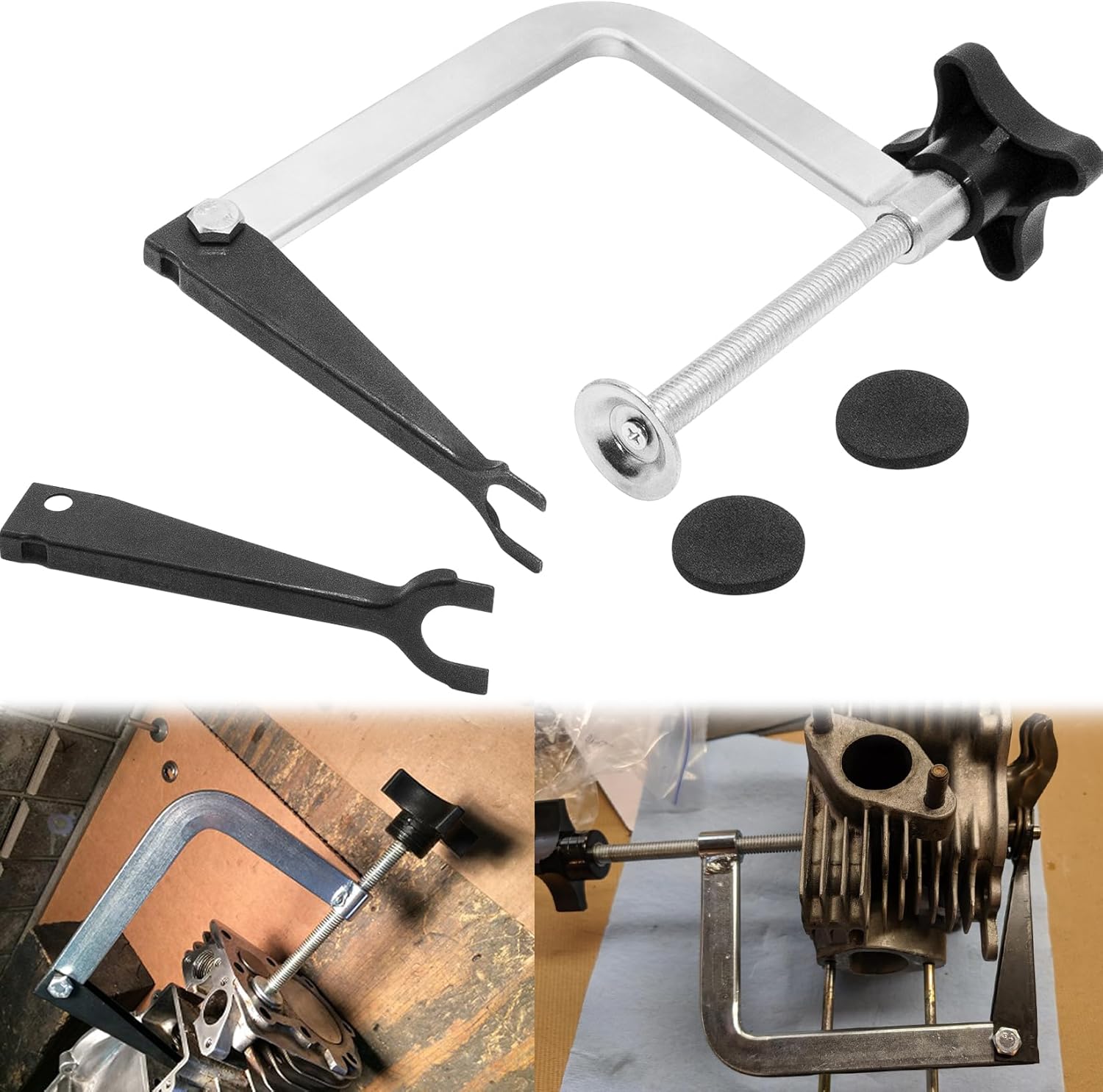 Amazon.com: Datrenm 23300 Small Engine Valve Spring Compressor,Fit for ...