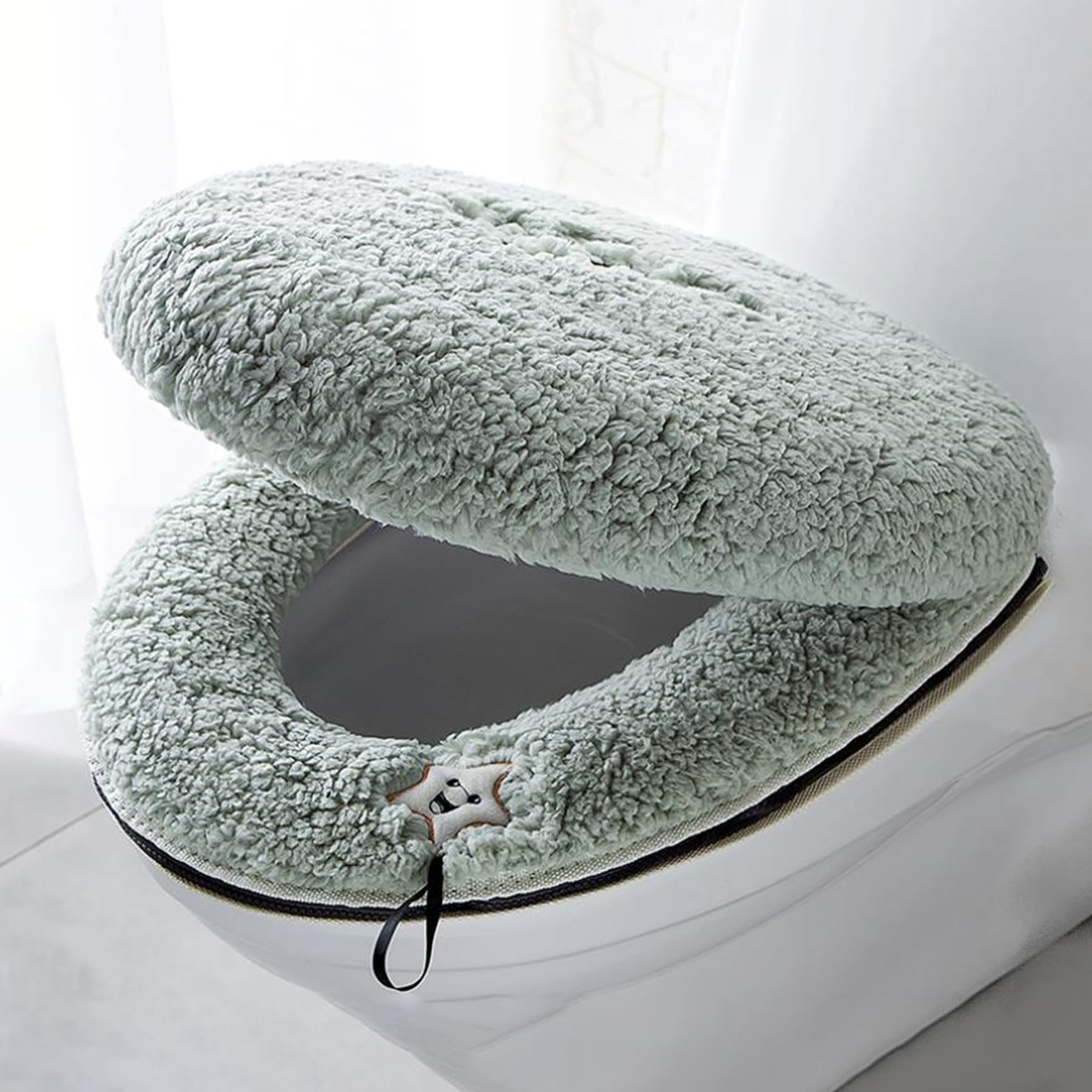 Amazon.com: Forala 2 PCS Set Daisy Plush Toilet Lid Cover for Bathroom ...