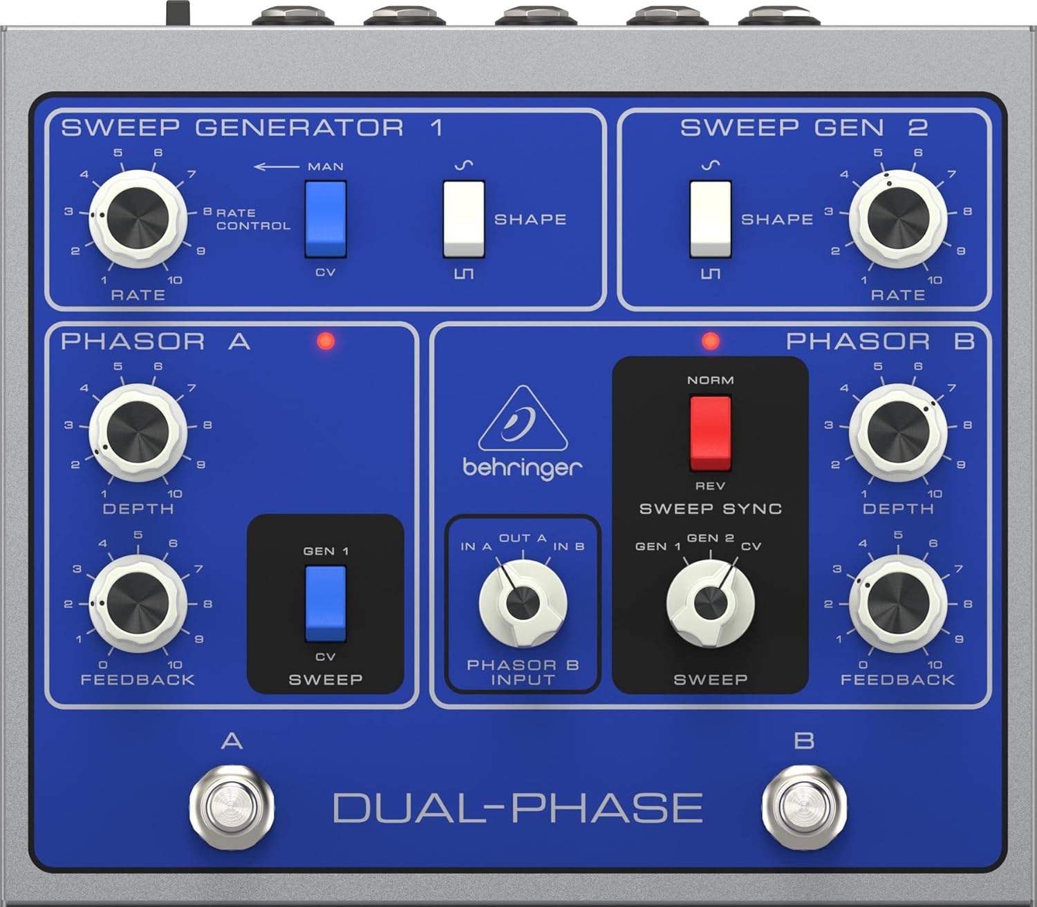Amazon.com: Behringer Dual-Phase Dual Phase Shifter : Musical Instruments