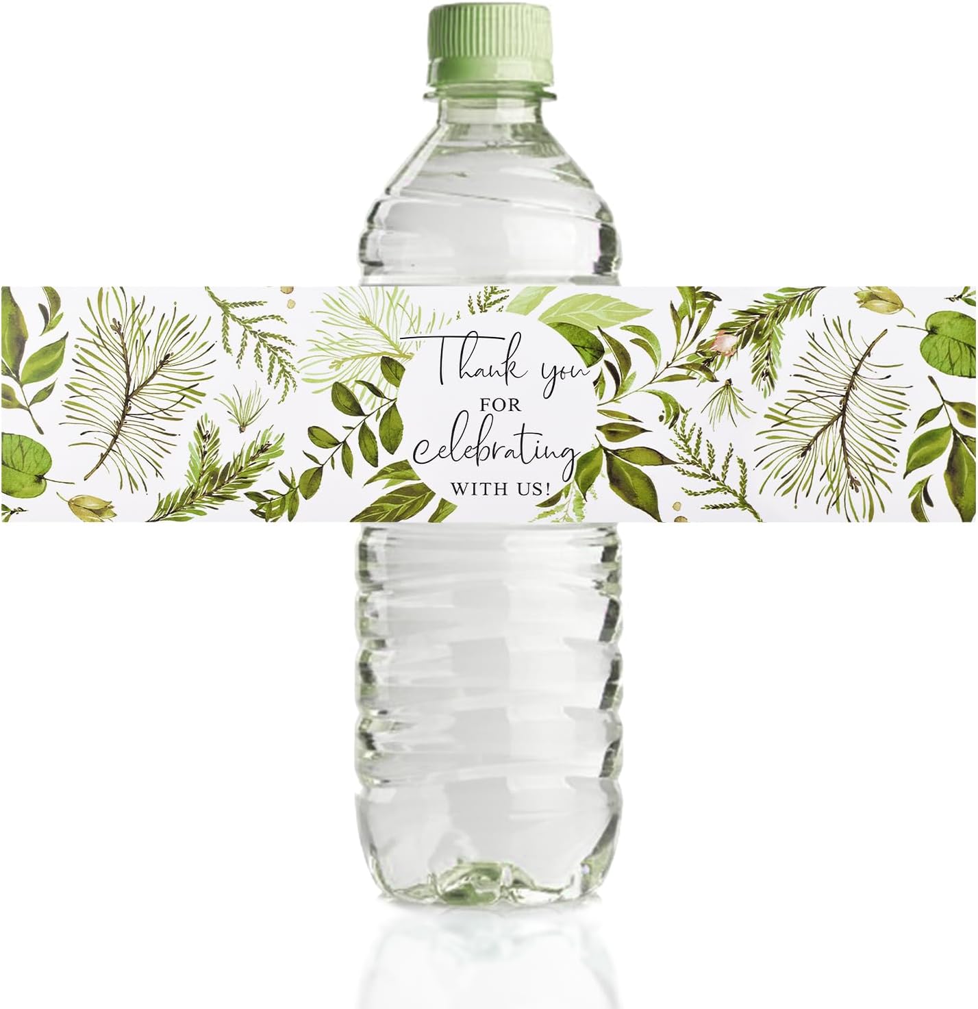 50 etiquetas para botellas de agua de boda, calcomanías para botellas ...