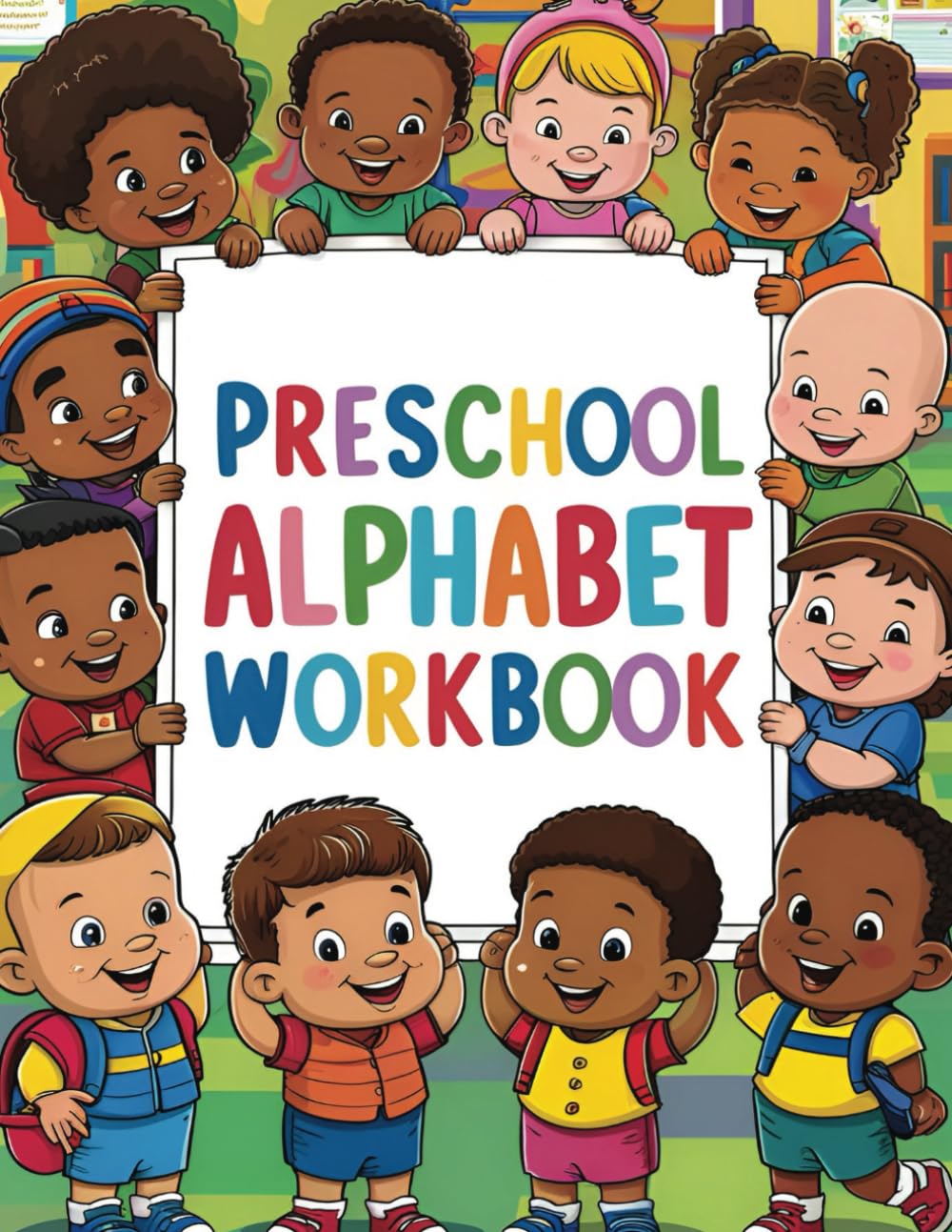 Preschool Alphabet Workbook: TK & Kindergarten Alphabet Worksheets: Co ...