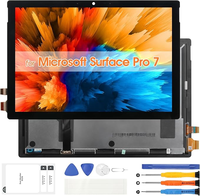 Amazon.com: LCD Display for Microsoft Surface Pro 7 Screen Replacement ...