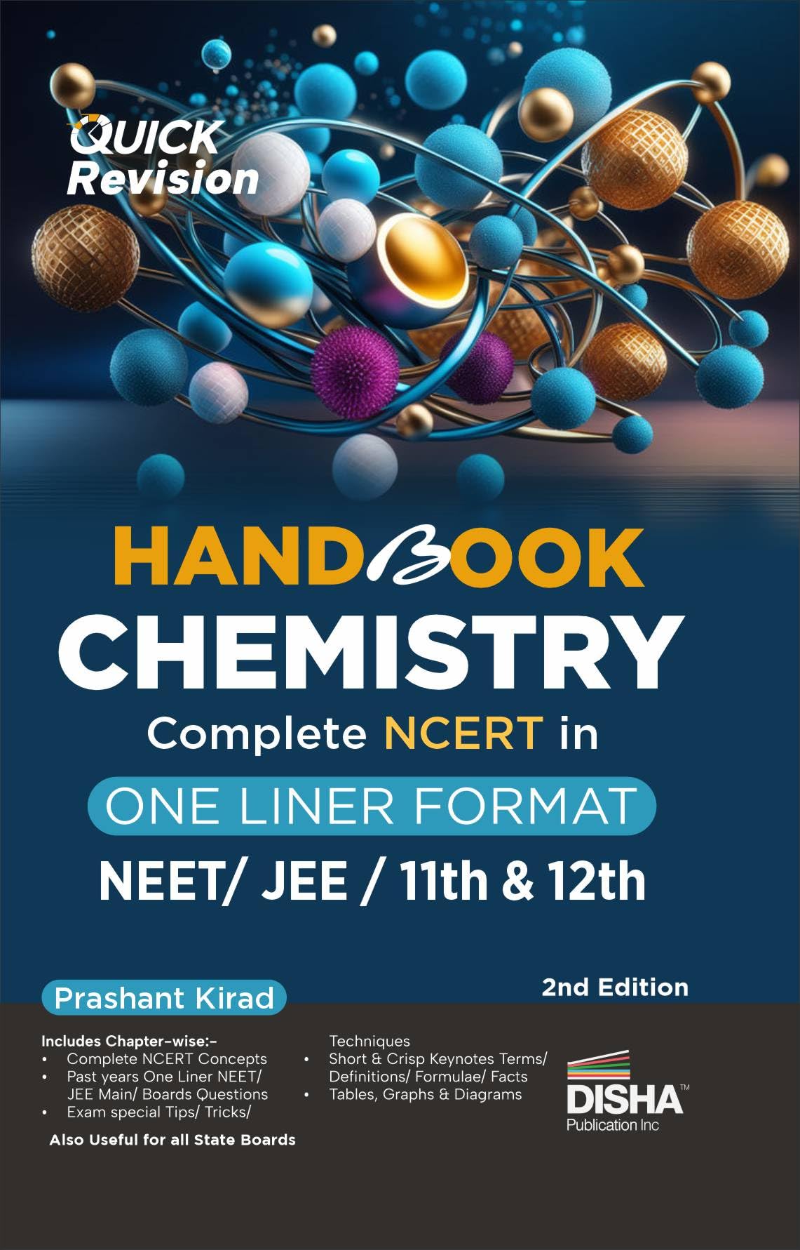 Buy HandBook Chemistry - Complete NCERT in One Liner Format for NEET ...