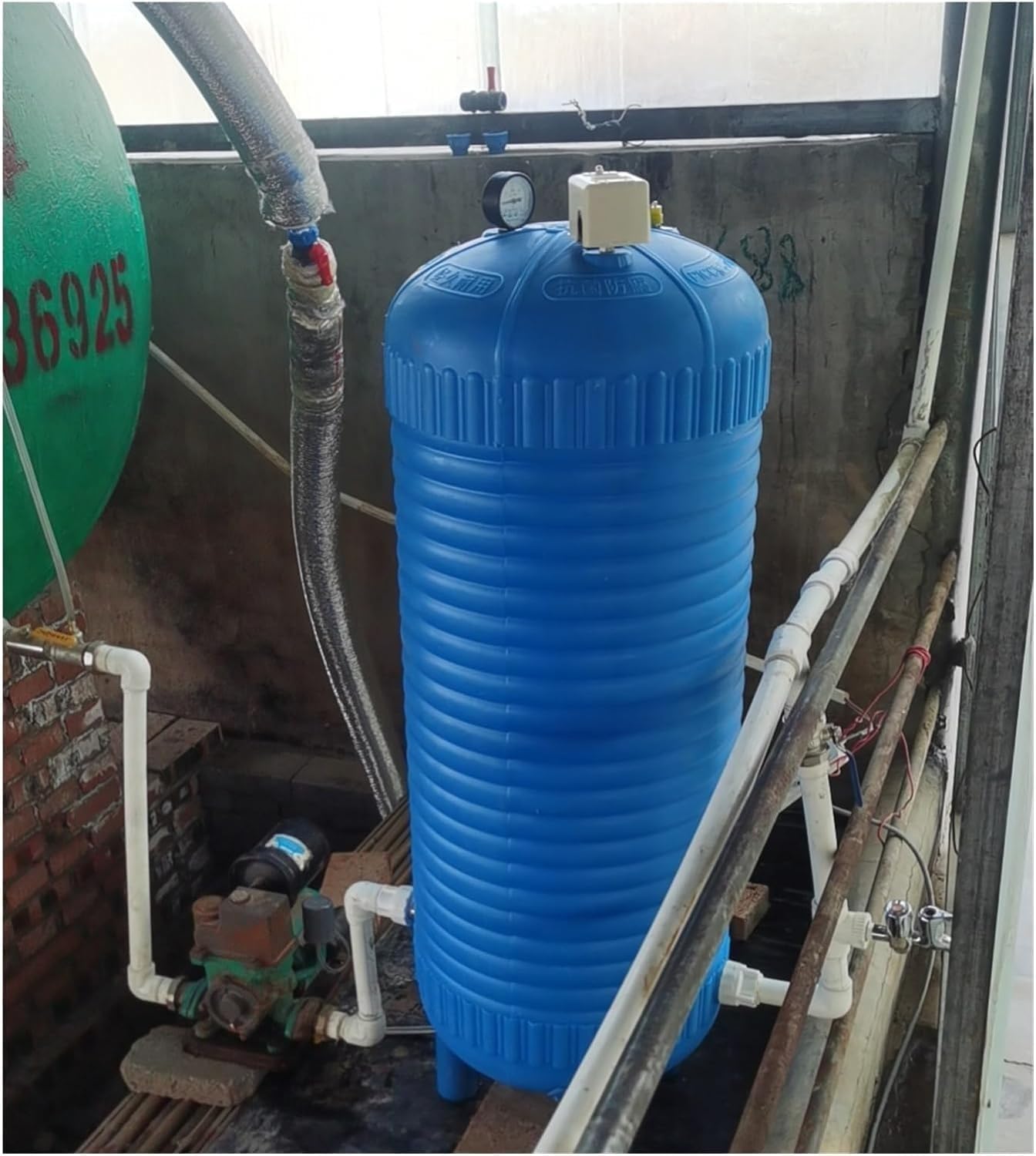 Amazon.com: KGBNYSS Vertical Pressure Well Tank 50 60 100 120 150 200 ...