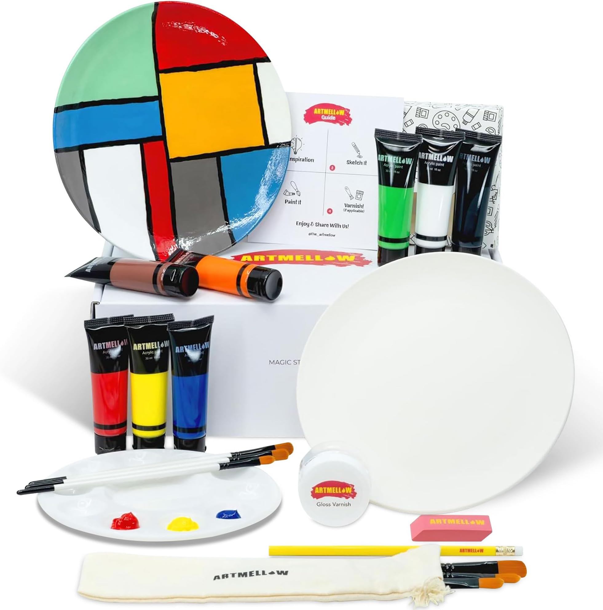 Amazon.com: Makit Products Make a Plate and More - Easy Craft Project ...