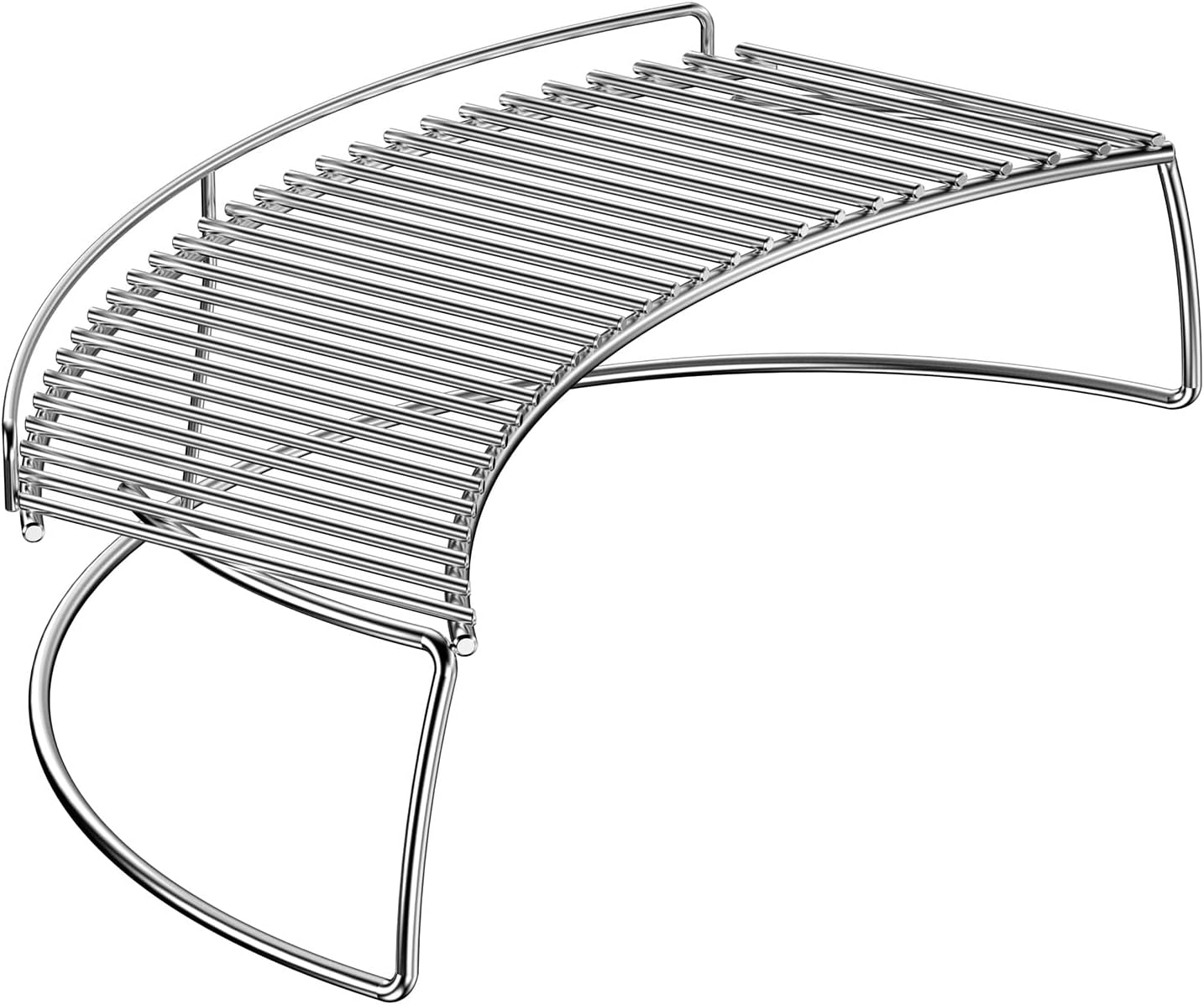 Amazon.com : soldbbq Half-Moon Porcelain Coated Stack Expander Rack ...