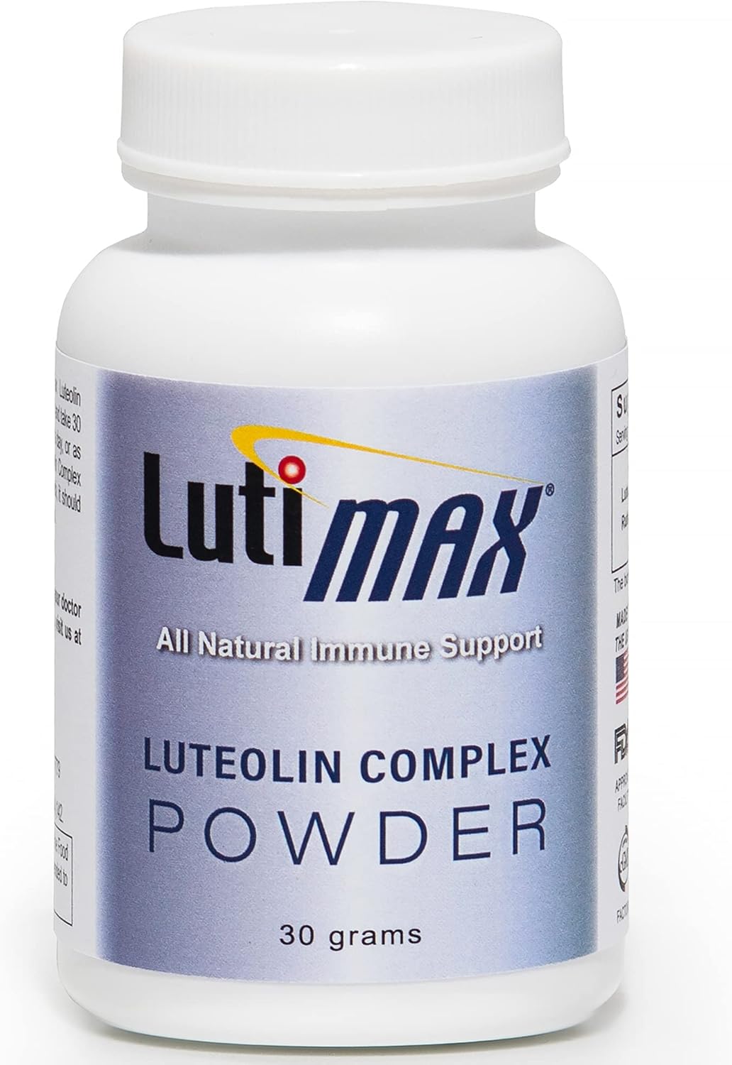 Amazon.com: LutiMax Luteolin Complex Powder w/ Rutin 30gm - Advanced ...