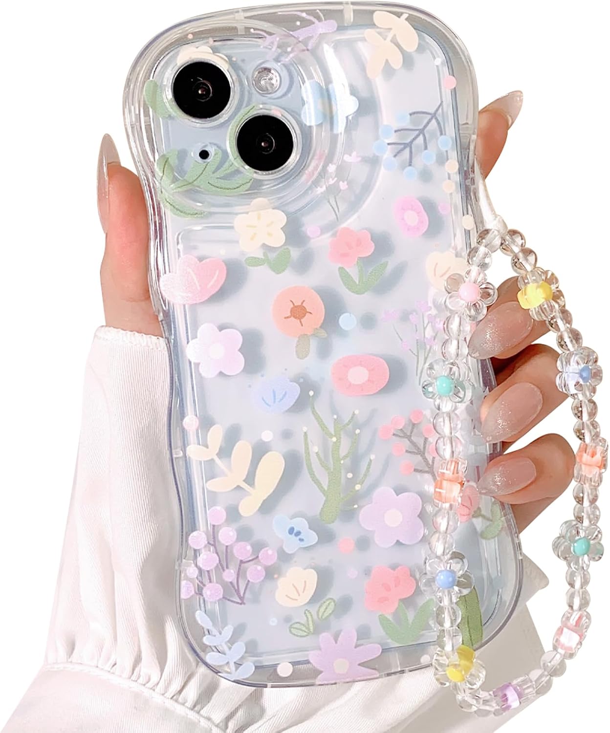 Amazon.com: NITITOP Compatible for iPhone 15 Plus Case Clear Cute ...