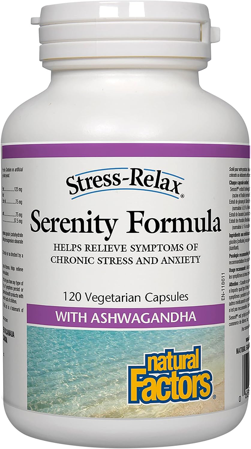 Natural Factors Stress Relax Serenity Formula Capsules