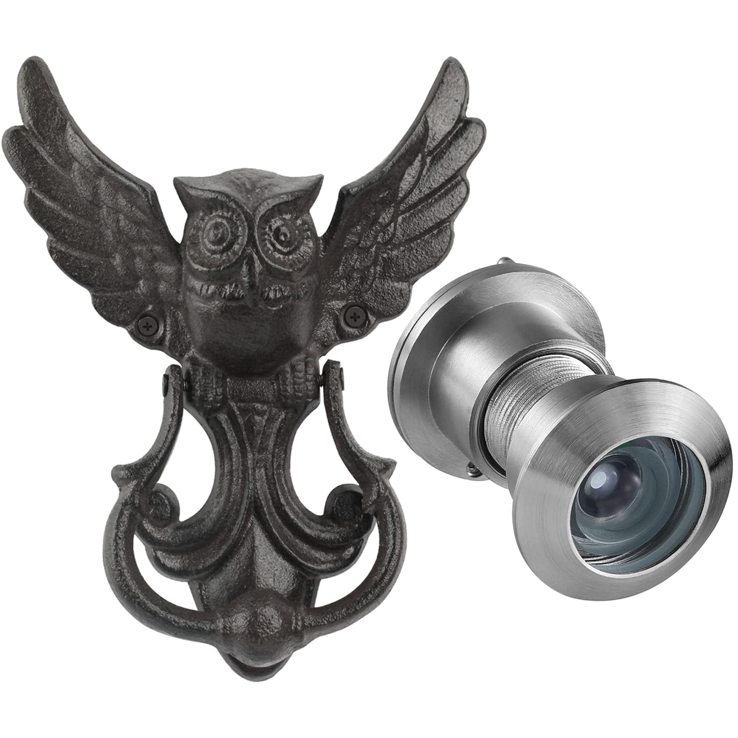 Earl Diamond - Security Peek Peep Holes for Front Door, Brass 220 ...