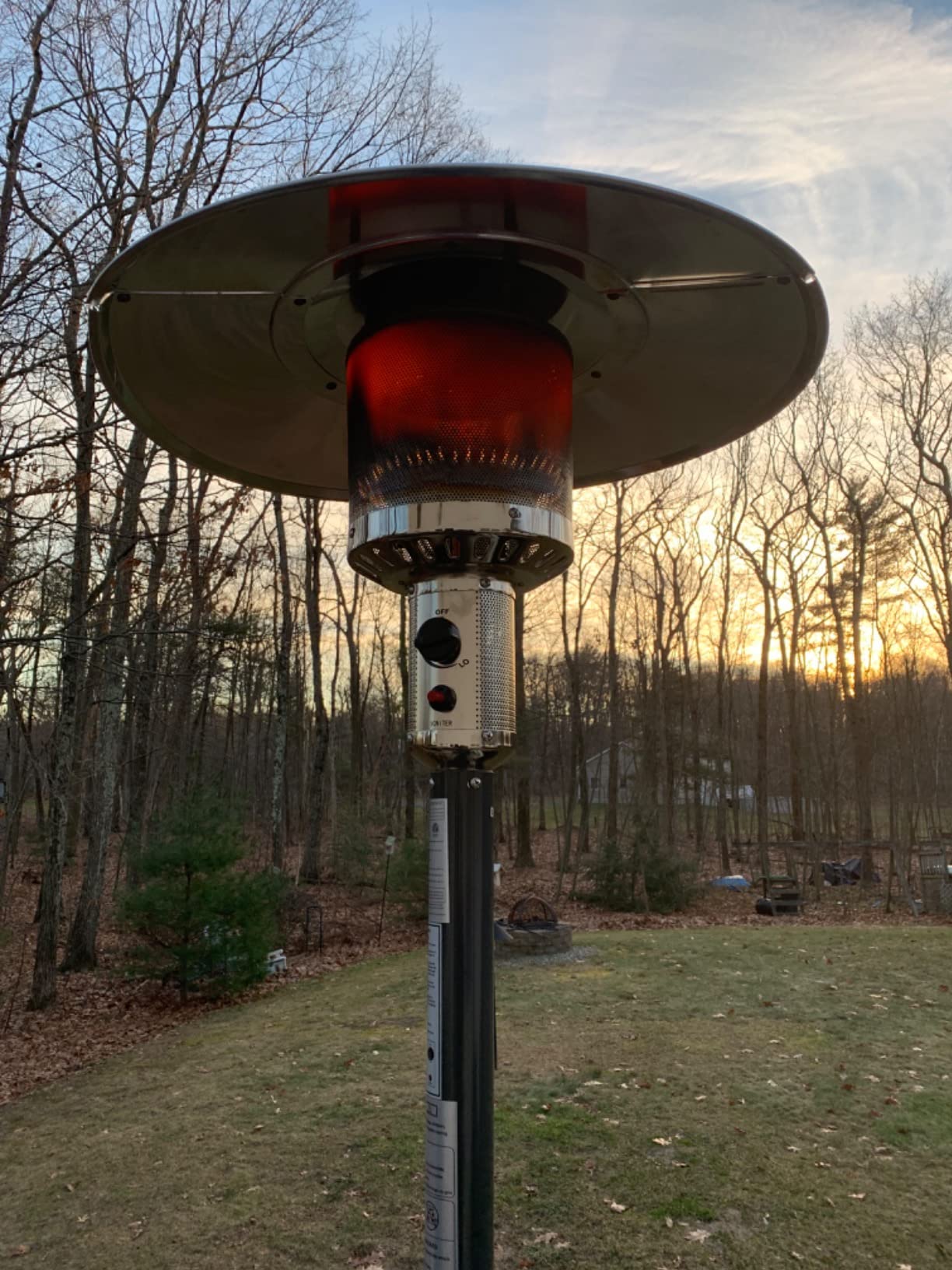$26/mo - Finance Sunjoy 47,000 BTU Patio Heater, Portable Freestanding ...