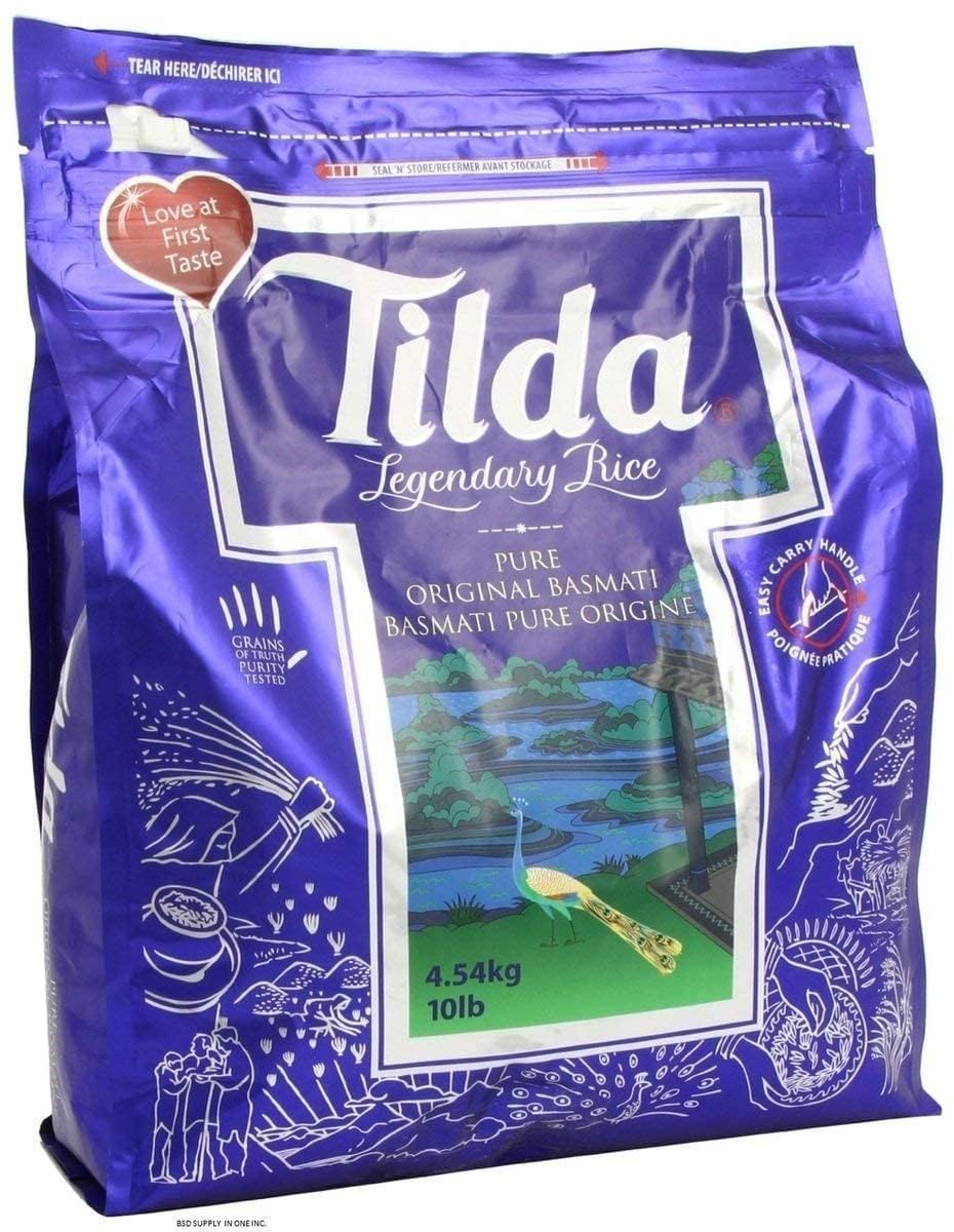 Amazon.com : Tilda Legendary Rice, Pure Original Basmati, 10 Pound ...