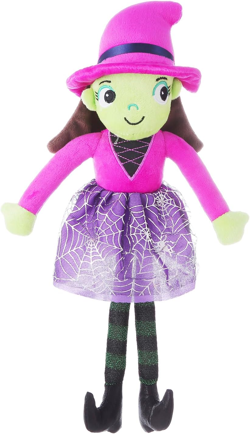 Amazon.com: TToyeric Witch Dolls Cute Little Witch Plush Lovely Stuffed ...