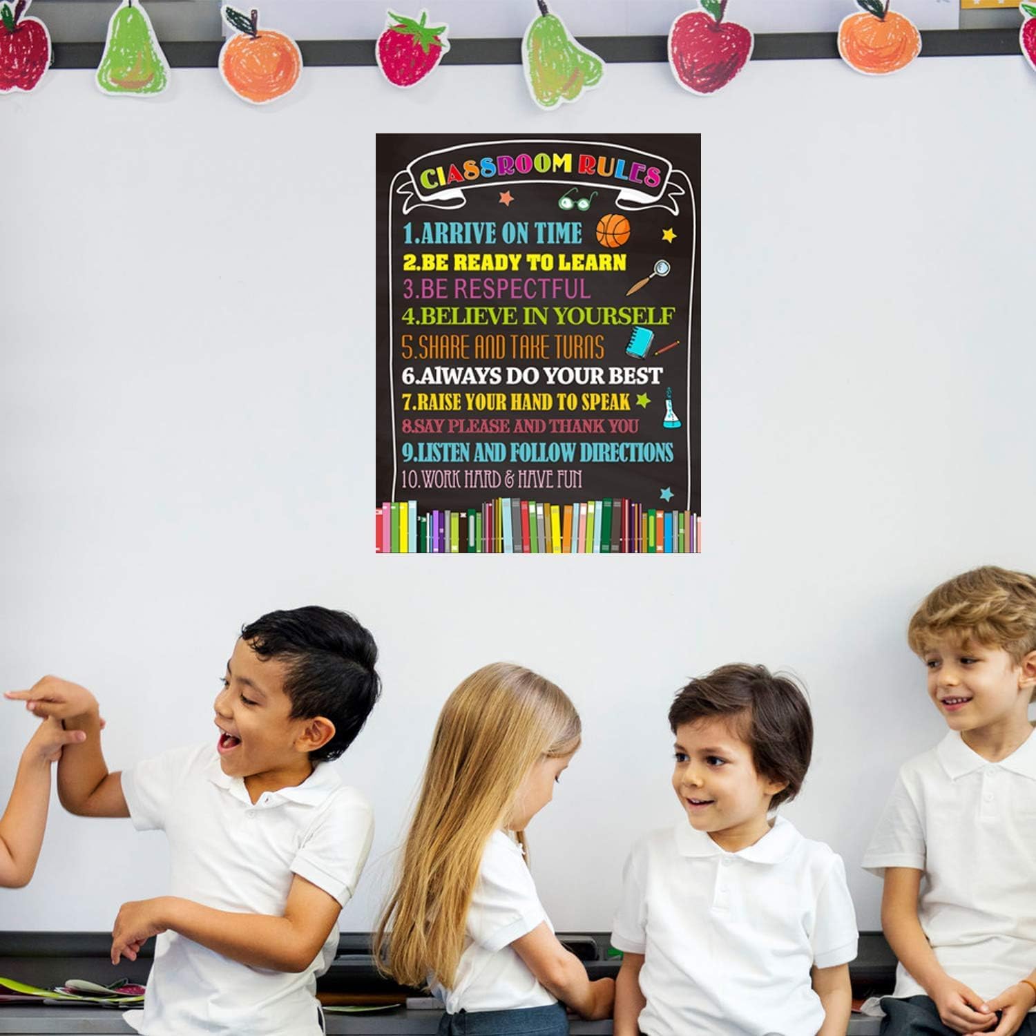 Classroom Rules Poster Back to School Classroom Egypt | Ubuy