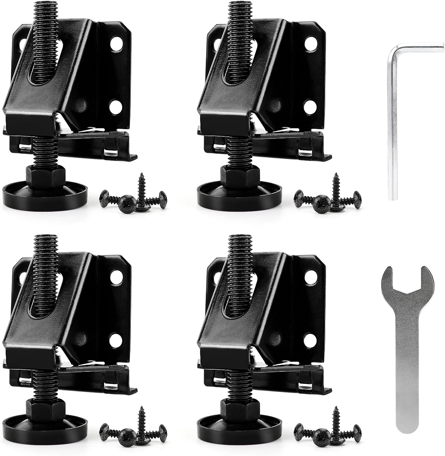 Amazon.com: Laelr Furniture Levelers Heavy Duty Leveling Feet 4PCS ...