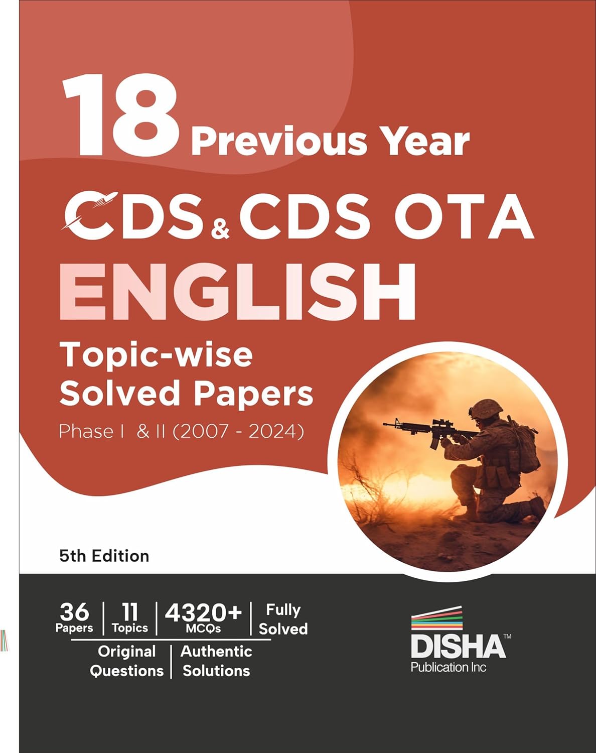 Buy Disha 18 Previous Year CDS & CDS OTA English Topic-wise Solved ...