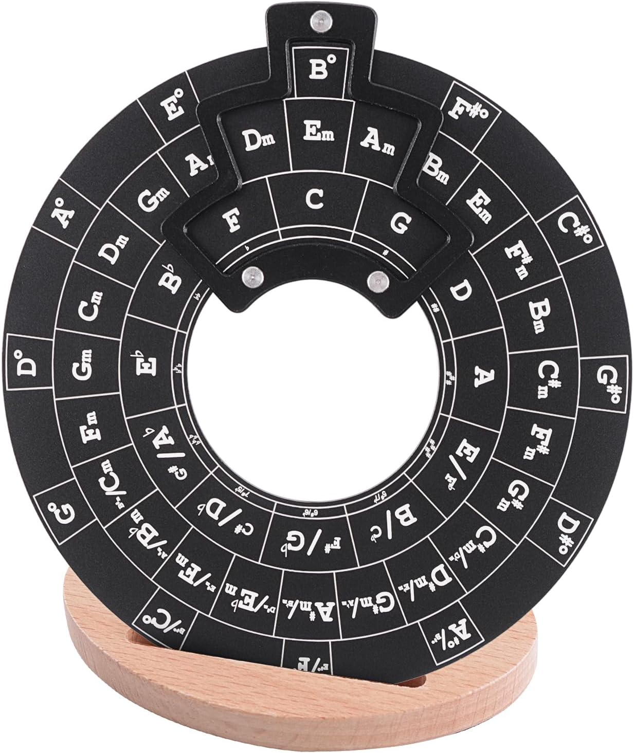 Amazon.com: Rockhouse Circle of Fifths Wheel Metal Melody Tool Chord ...