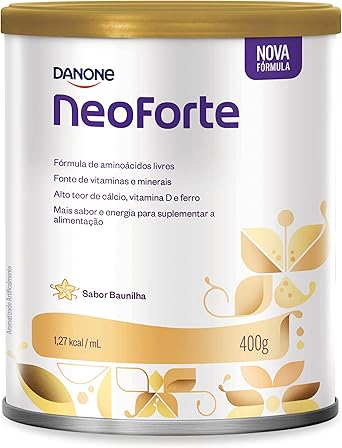 Danone Nutricia Neoforte Baunilha 400G : Amazon.com.br: Alimentos e Bebidas