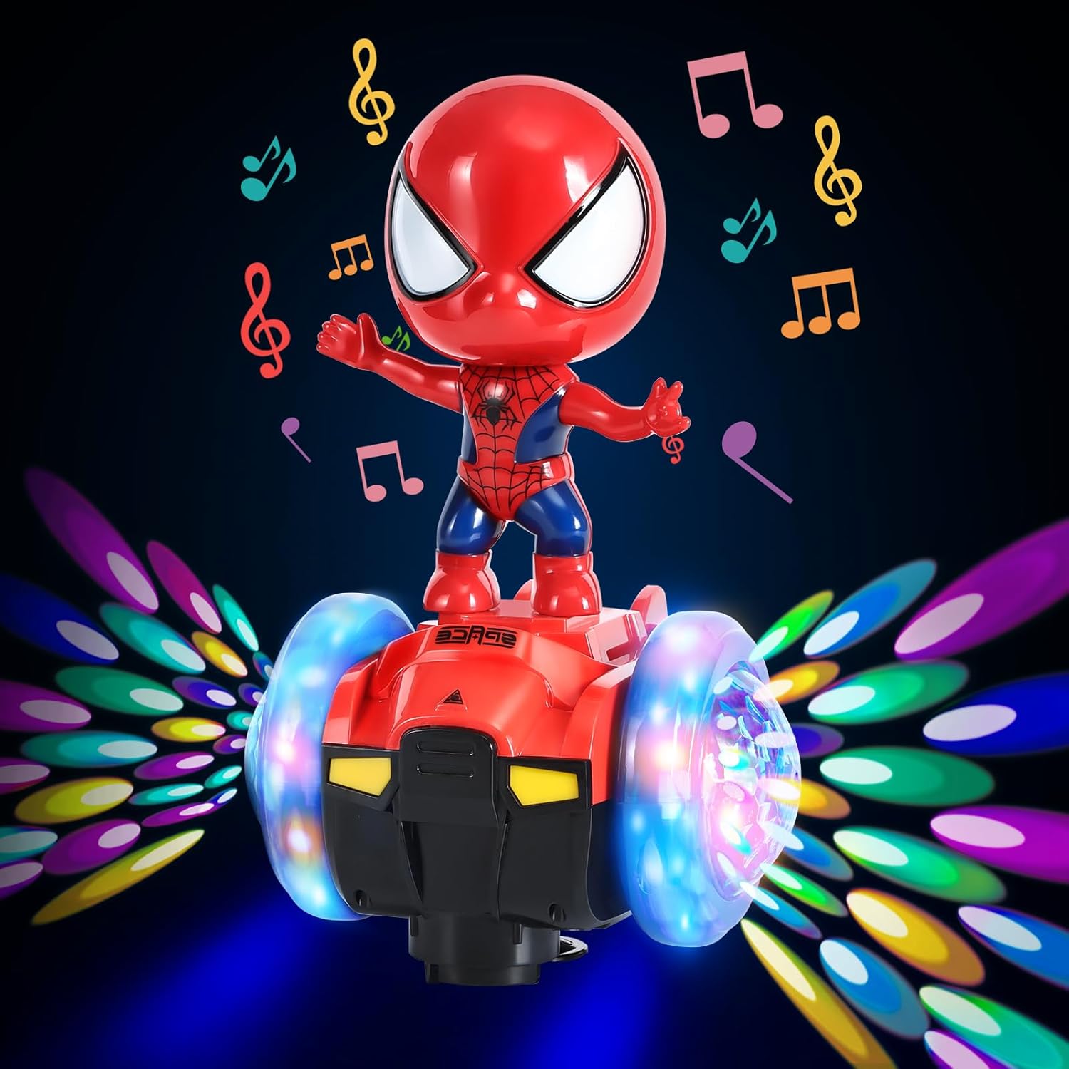 Amazon.com: BMESSE Dancing Robot Toys, Spin Robot Interactive Toy Car ...