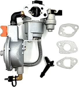 Amazon.com: Dual Fuel Propane Kit Carburetor For LPG Conversion GX160 ...