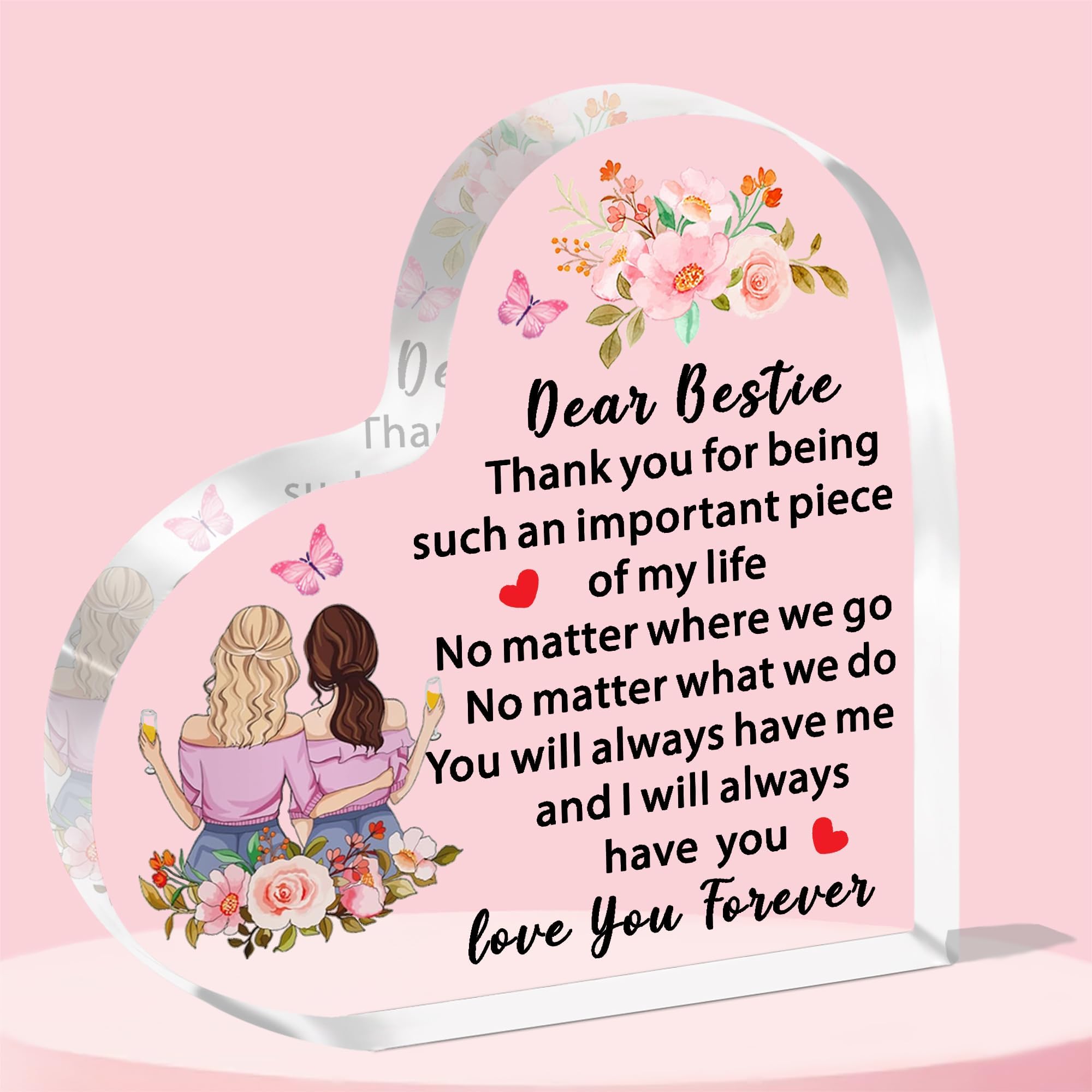 FMCC Best friend Gift for Women Female Bestie Friendship Best Friend ...