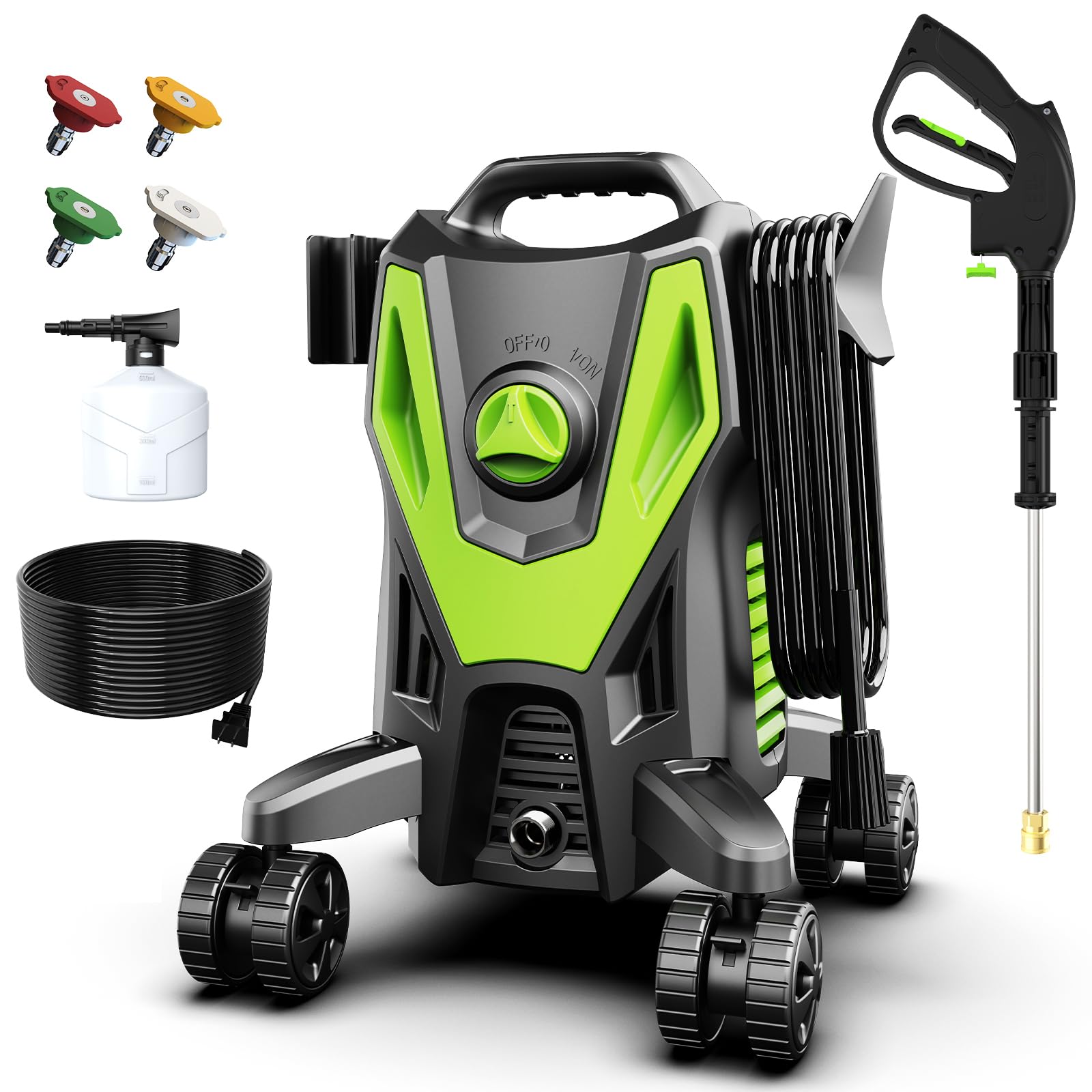 Amazon.com : DECOKTOOL Electric Pressure Washer - 4500 PSI 3.0GPM ...