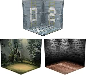 Amazon.com: RAHYMA 3X 1/12 Scale Backdrop Layout Storage Background for ...
