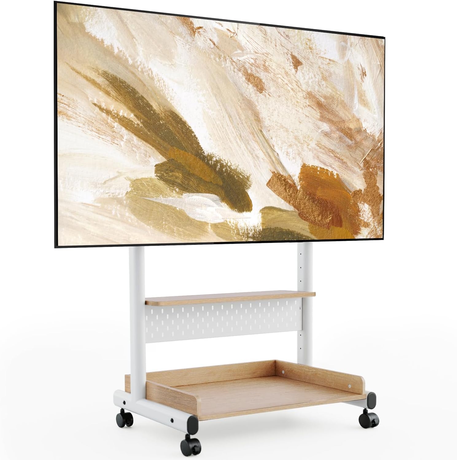 Amazon.com : FITUEYES Rolling TV Stand Mount for 40 to 85 TVs，Mobile TV ...