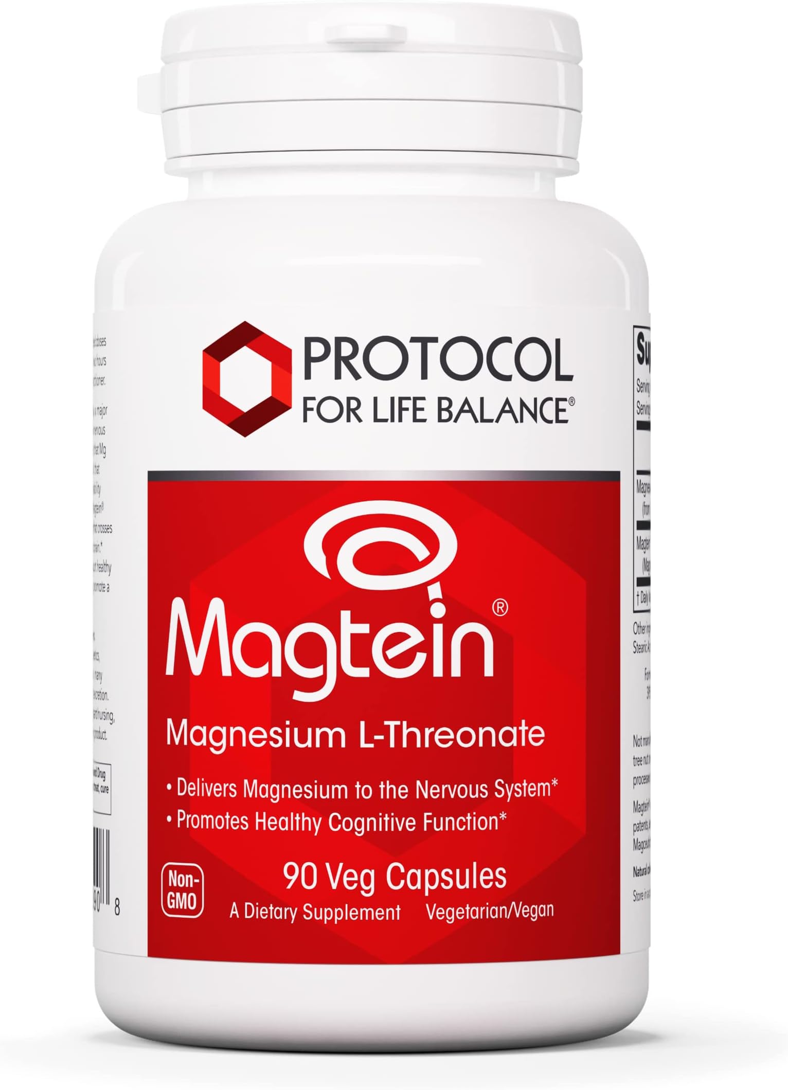Amazon.com: Protocol Magtein - 2,000mg Magnesium L-Threonate Magtein ...